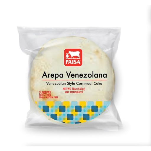 Arepa Venezolana - Venezuelan Style Cornmeal Cake – PAISA USA